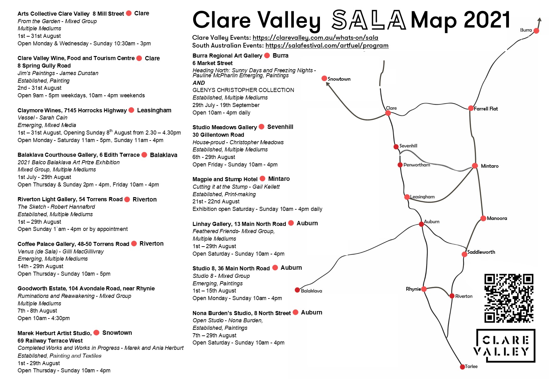 SALA - Clare Valley Tourism